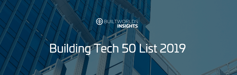 ThoughtWire named on BuiltWorlds 2019 Building Tech 50 list